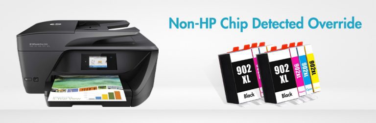 Non-HP Chip Detected Override