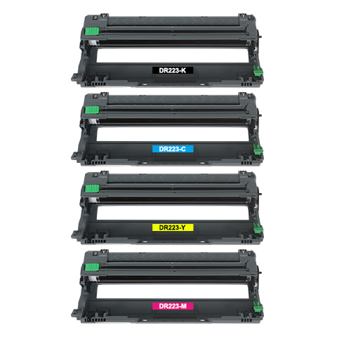 Replacement Brother DR223CL Drum Unit Color Set of 4