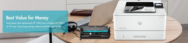 HP 148A Black Toner Cartridge (W1480A)