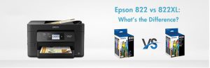 Epson 822 vs 822XL, What Is the Difference?