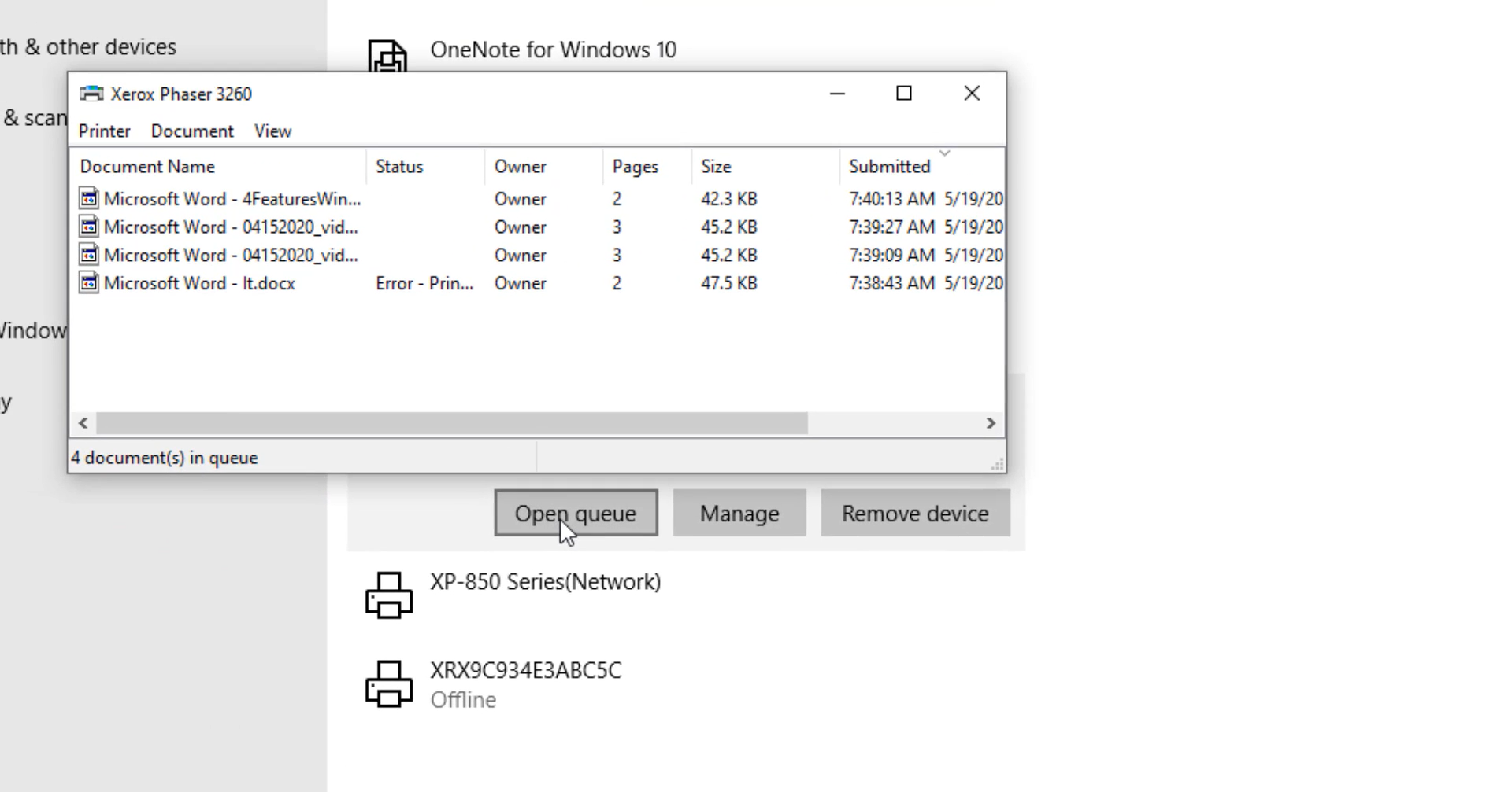 How Do I Clear Printer Queue?