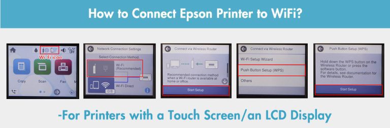 How to Connect Epson Printer to WiFi?