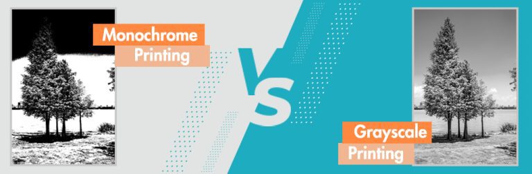 Monochrome vs Grayscale Printing: What’s the Difference?