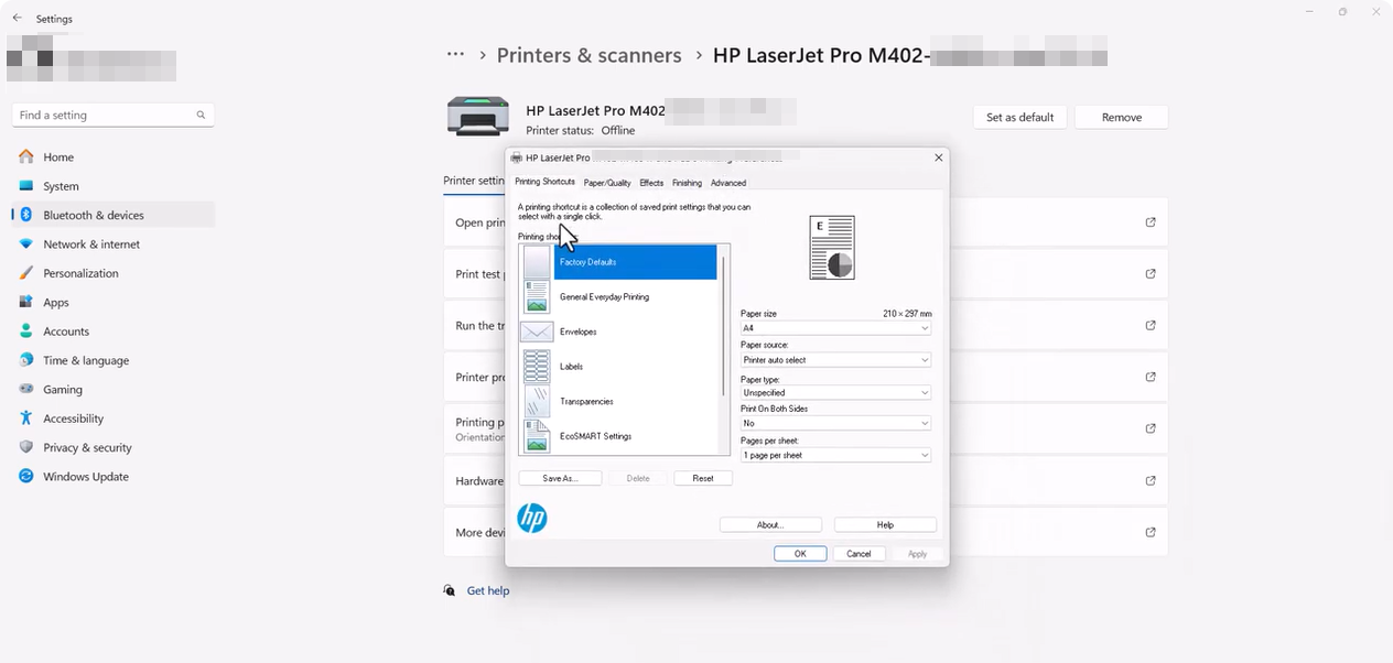 How to Change Paper Size on HP Printer?