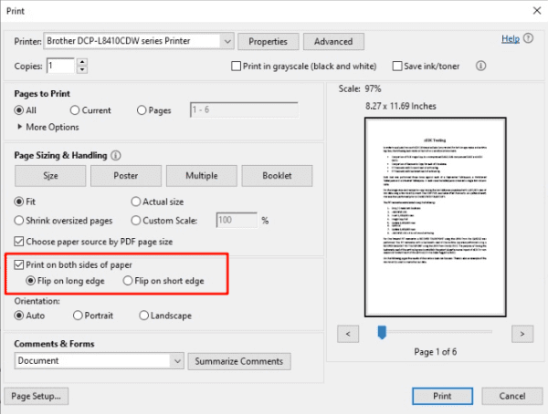 Long Edge vs Short Edge Printing: What’s the Difference?