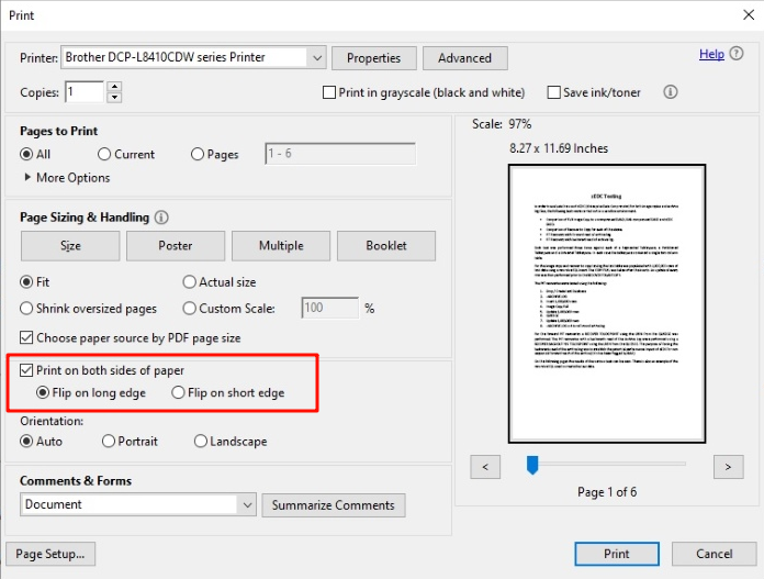 Long Edge vs Short Edge Printing: What’s the Difference?